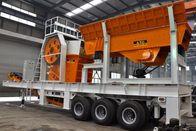 20 50 100 Ton Per Hour Mining Crusher Machine Mobile Diesel Engine Jaw ...