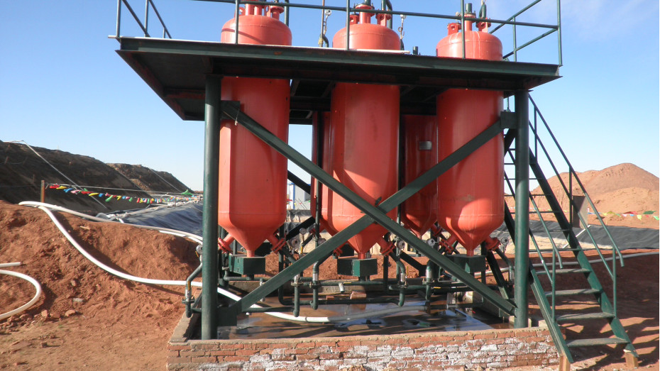 5000T/ Heap Cyanide Heap Leaching